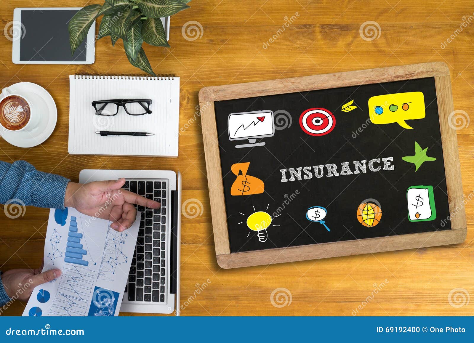 INSURANCE CONCEPT stock photo. Image of assurance, costs - 69192400