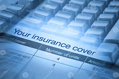 Insurance Cover stock photo. Image of cover, units, information - 34031406