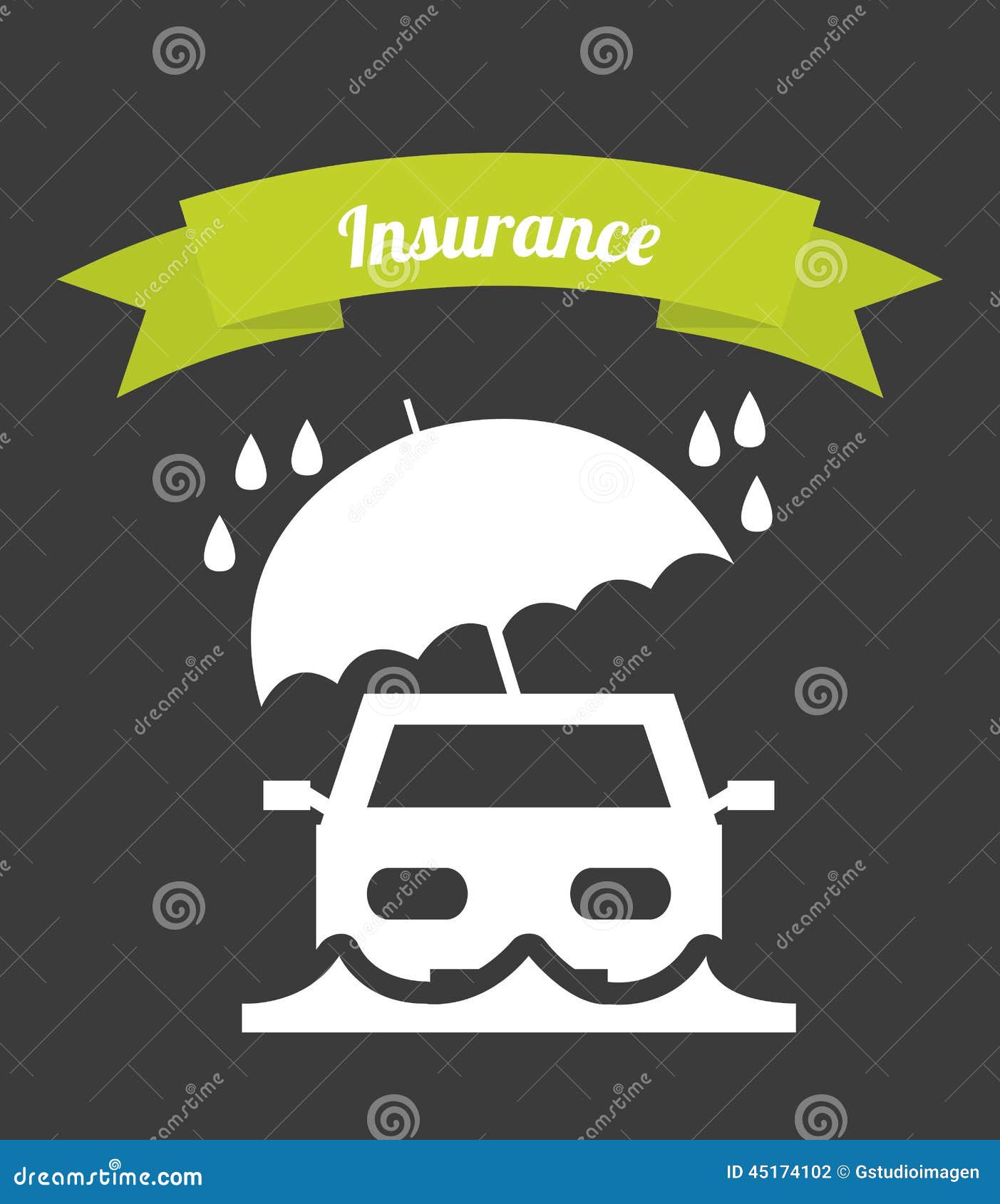 Insurance design stock vector. Illustration of conceptual - 45174102
