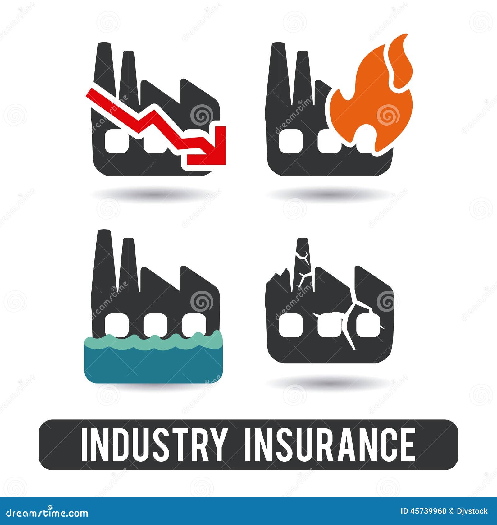 Insurance design stock vector. Illustration of property - 45739960