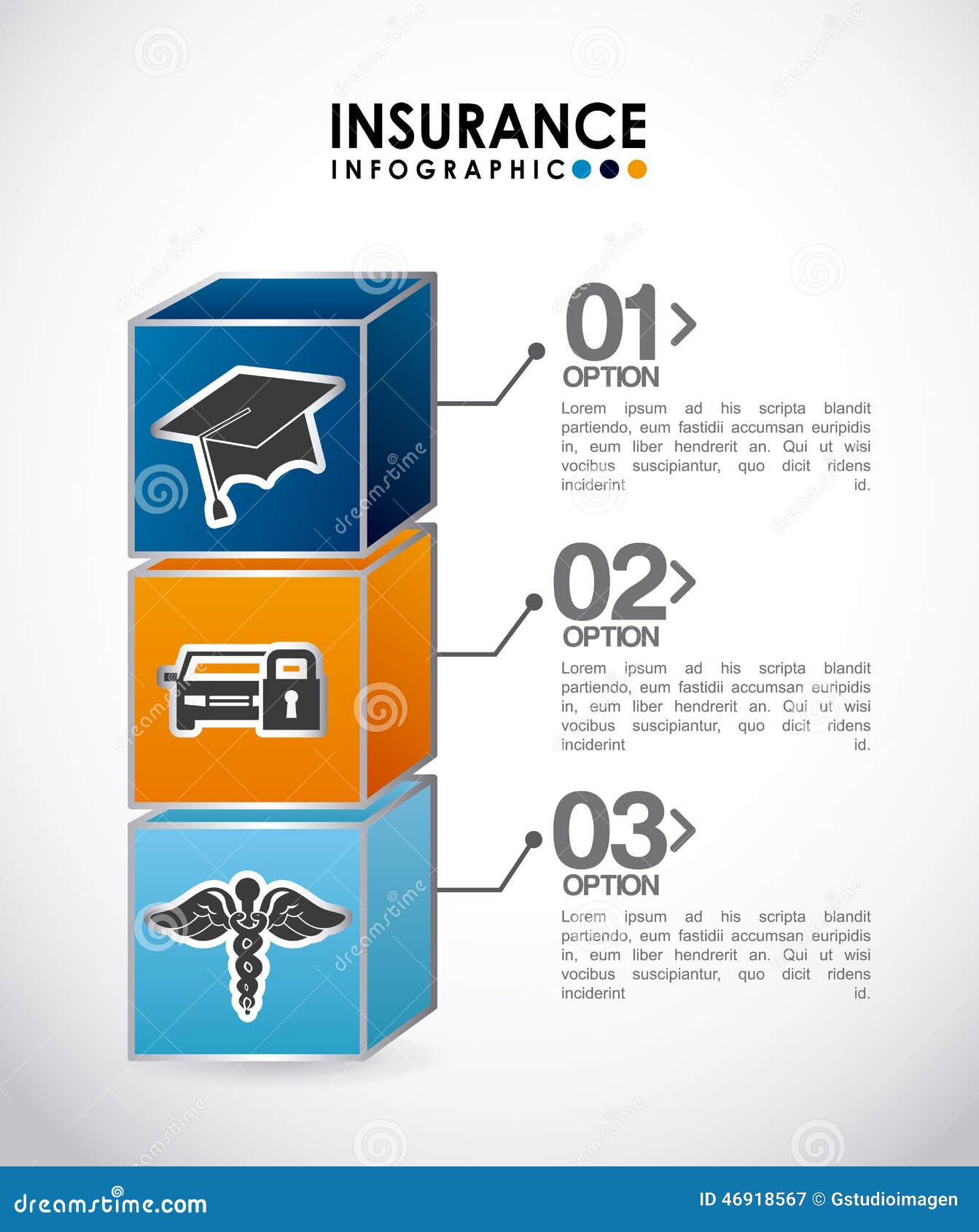Insurance design stock illustration. Illustration of concept - 46918567