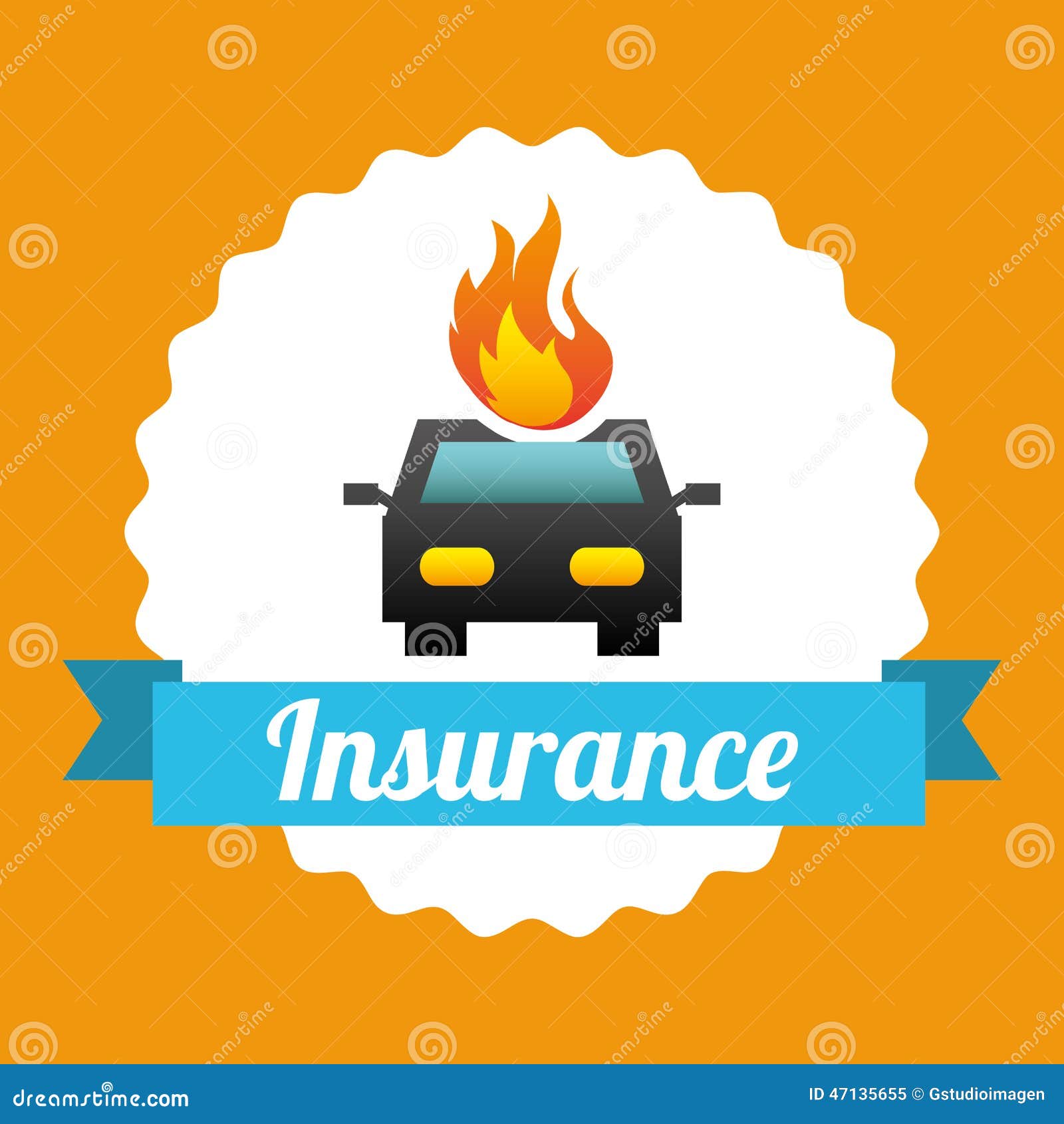 Insurance design stock vector. Illustration of insurance - 47135655