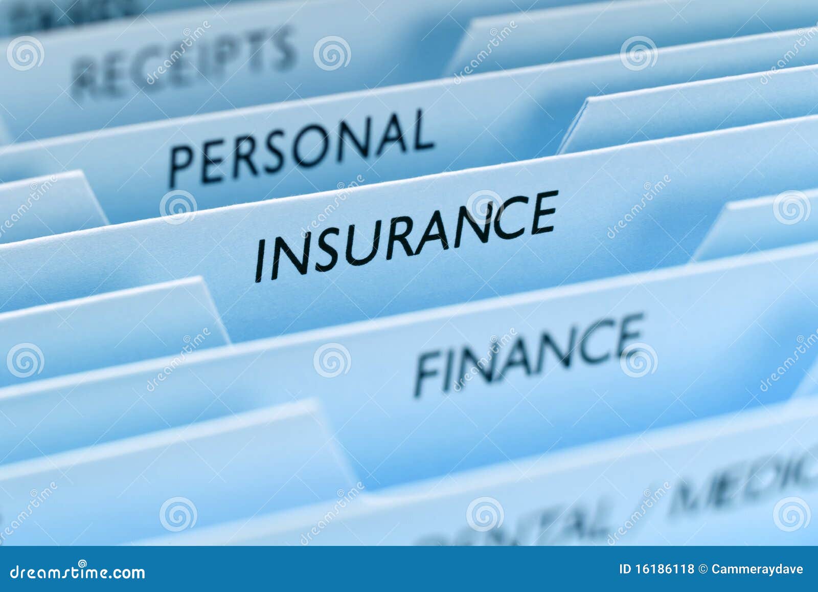 Insurance File stock photo. Image of documentation, security - 16186118