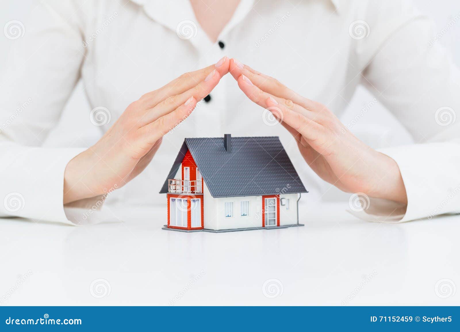 Insurance Home Protection Concept Stock Image - Image of architecture ...