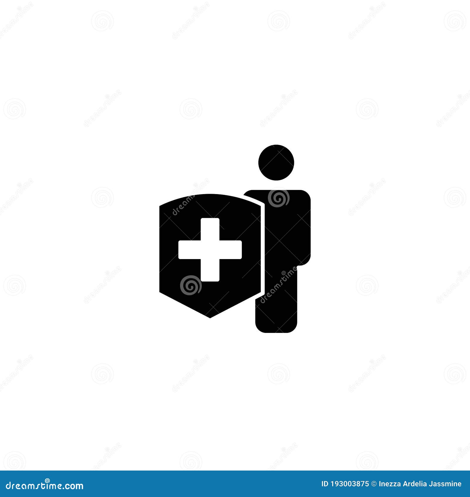 Insurance Icon, Symbol Design Template Stock Vector - Illustration of ...
