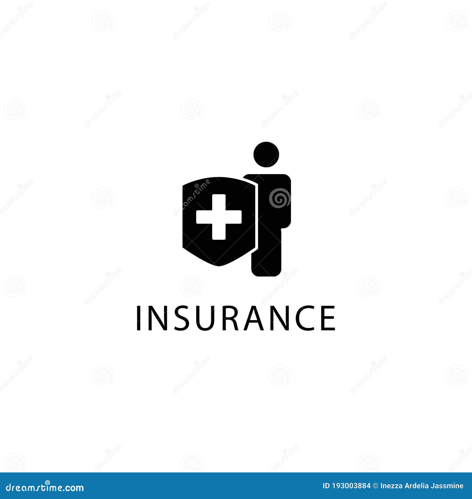 Insurance Icon, Symbol Design Template Stock Vector - Illustration of ...