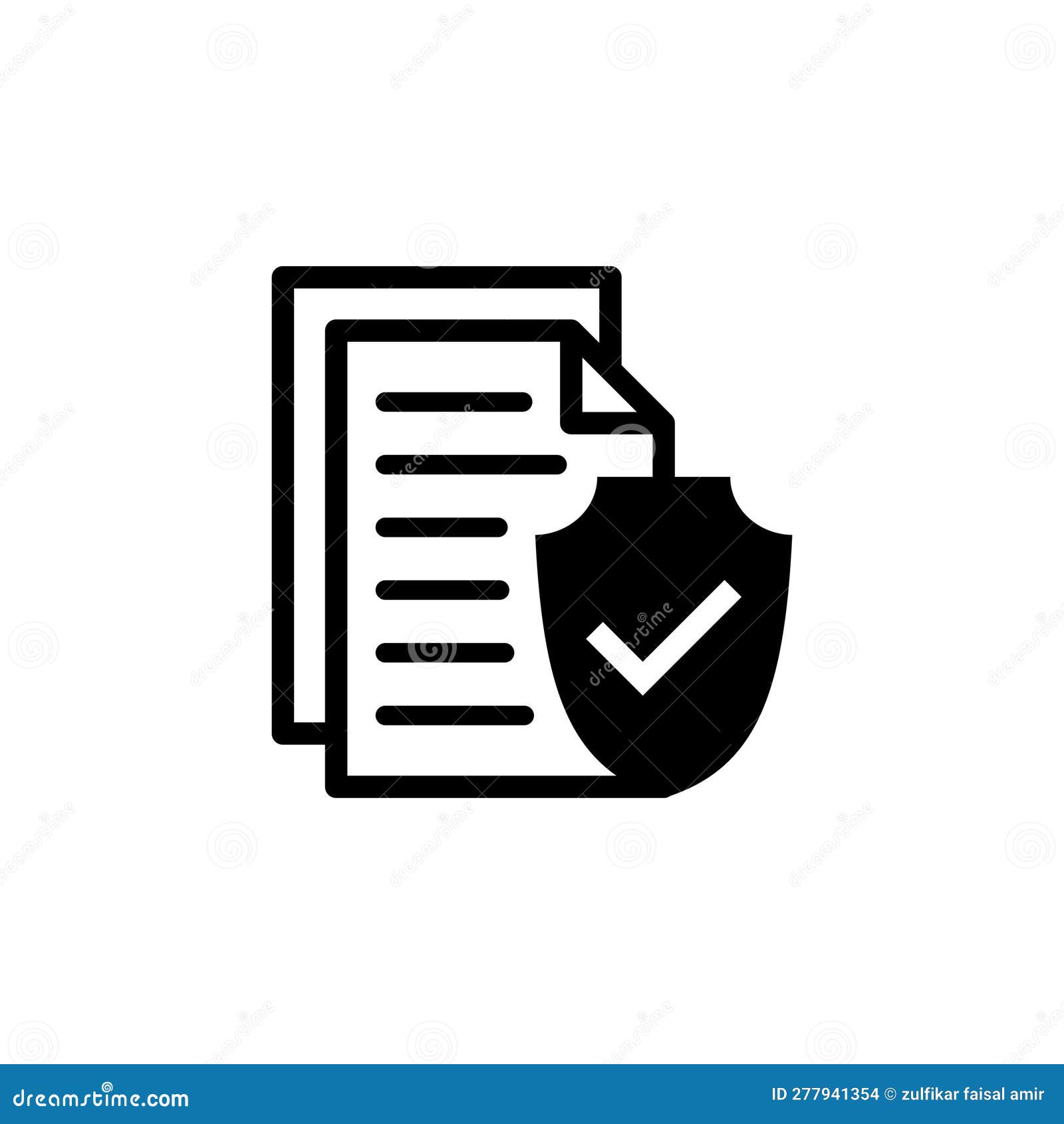 Insurance Icon . Insurance Symbol Vector Stock Illustration ...