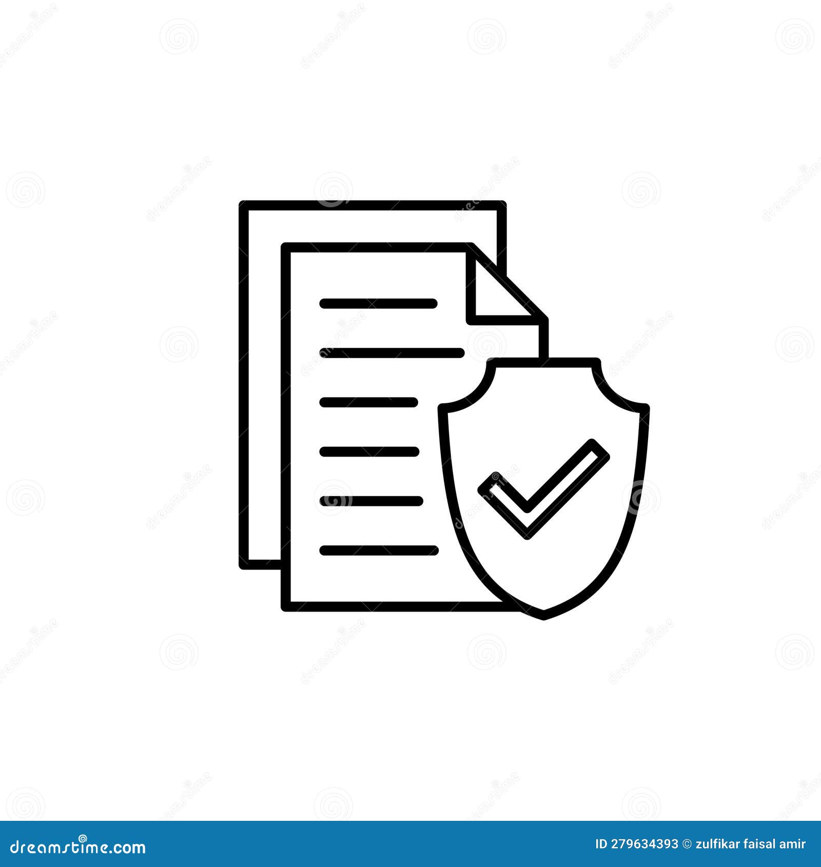 Insurance Icon . Insurance Symbol Vector Stock Vector - Illustration of ...