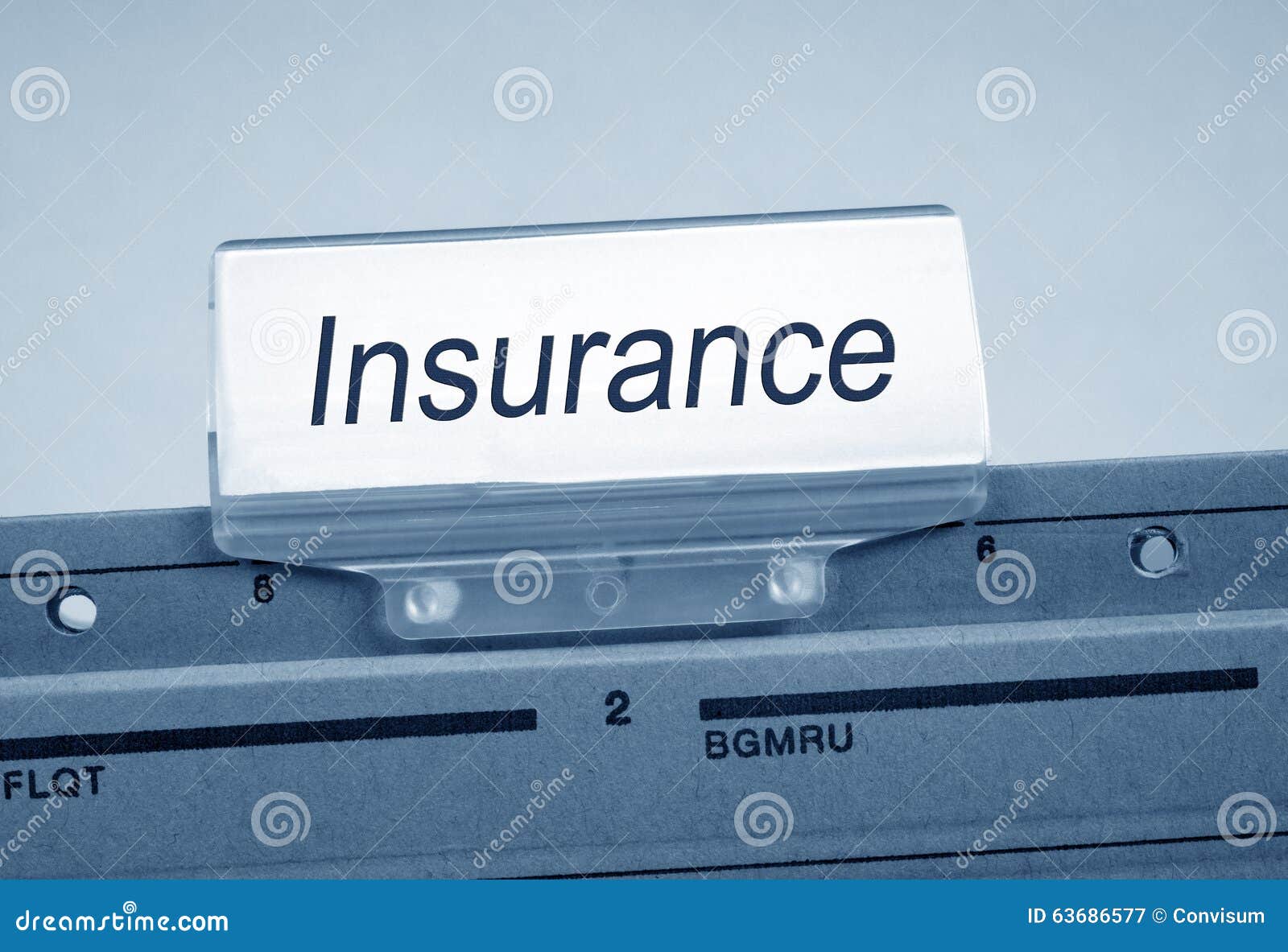 Insurance label stock image. Image of industrial, conceptual - 63686577