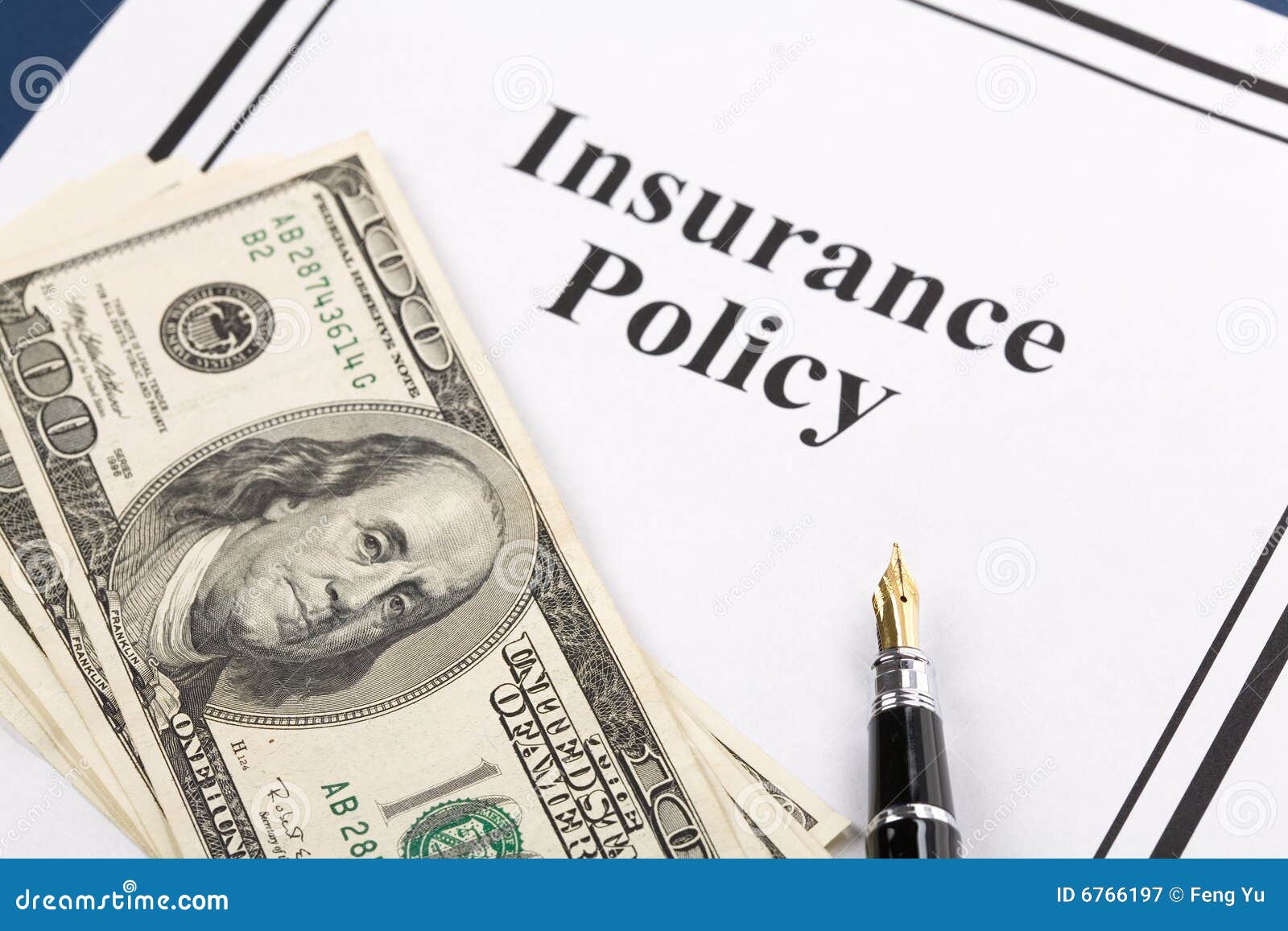 Insurance Policy stock image. Image of insurance, business - 6766197