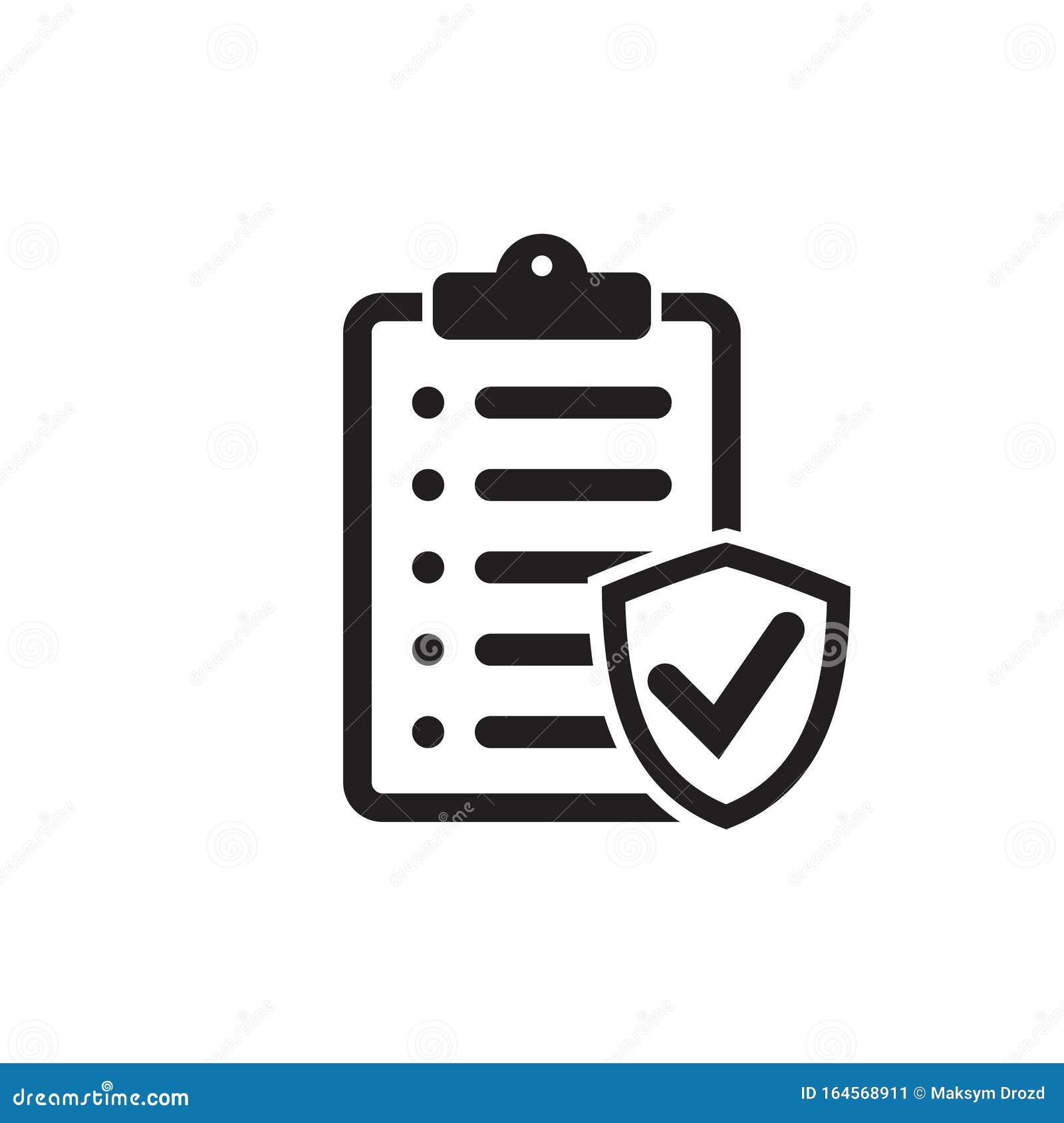 Policy Icon On White Background. Simple Element Illustration From ...