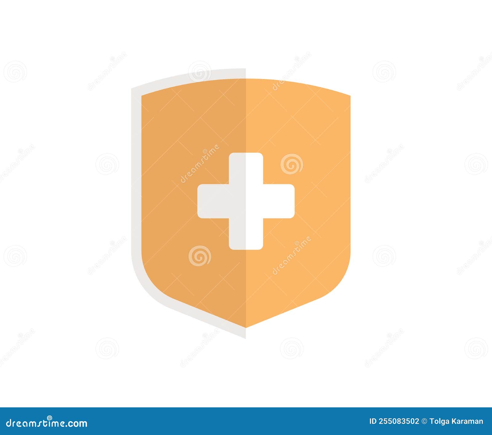 Insurance Protection and Security Shield Symbol. Stock Vector ...