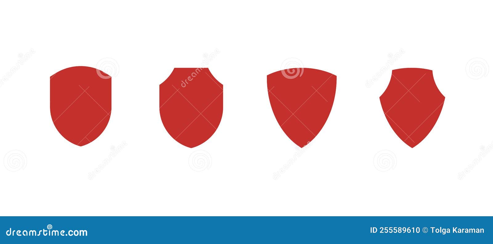 Insurance Protection and Security Shield Symbol. Stock Vector ...