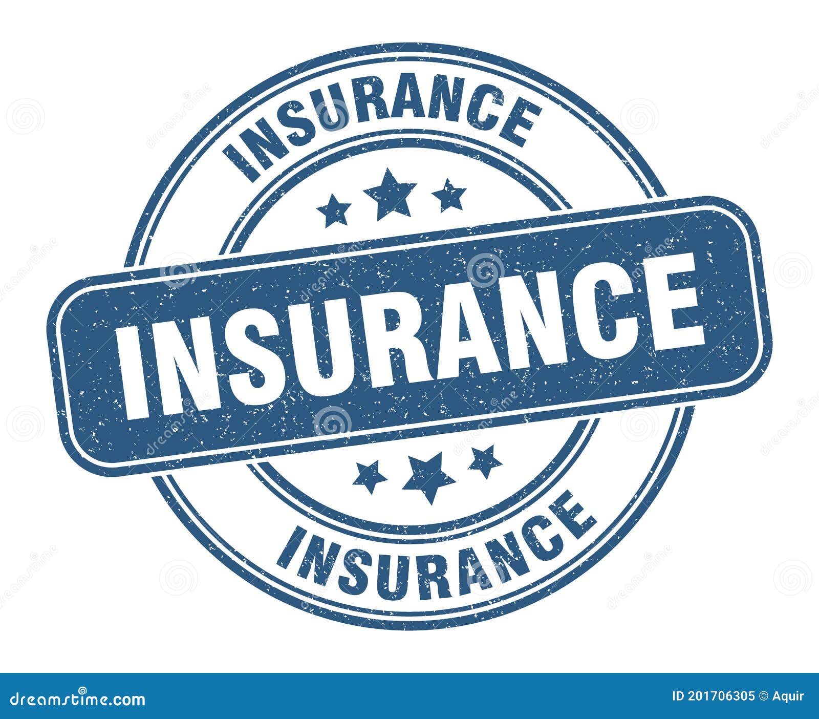 Insurance Stamp. Insurance Round Grunge Sign Stock Vector ...