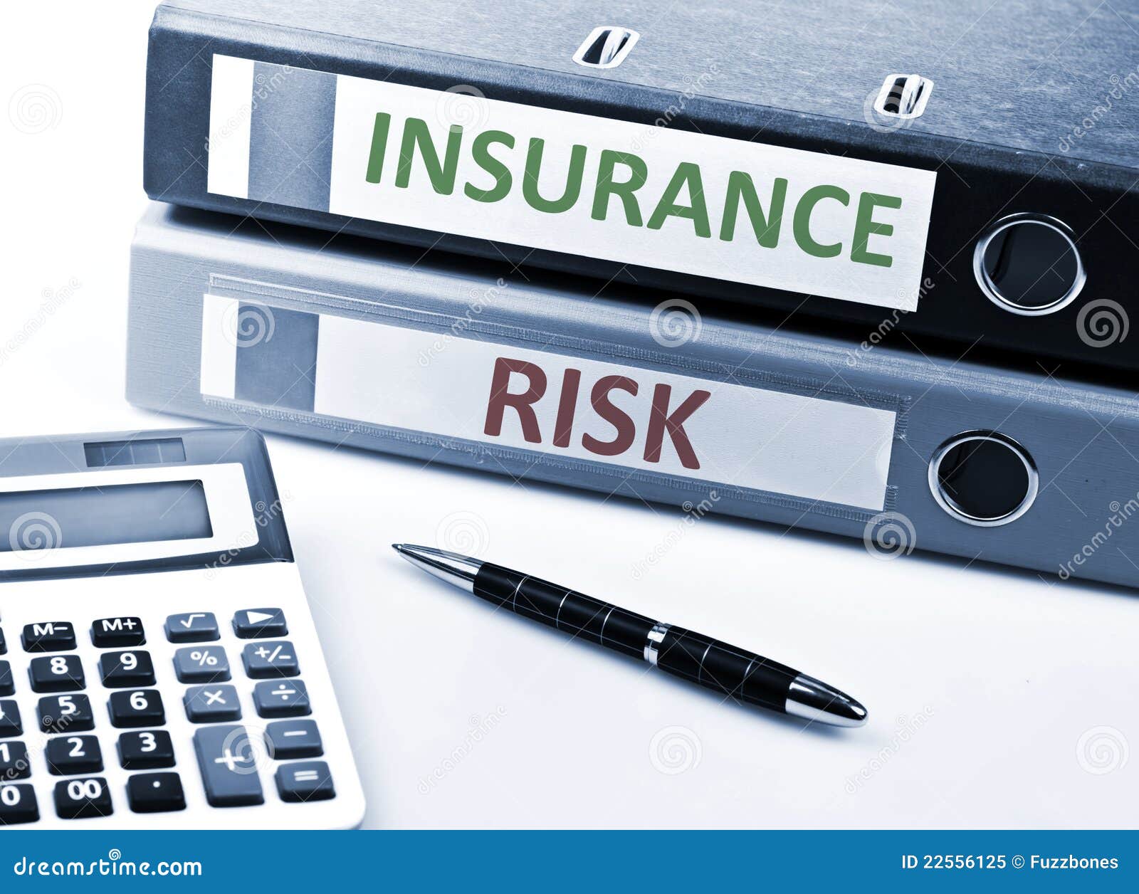 Insurance write on folder stock image. Image of business - 22556125