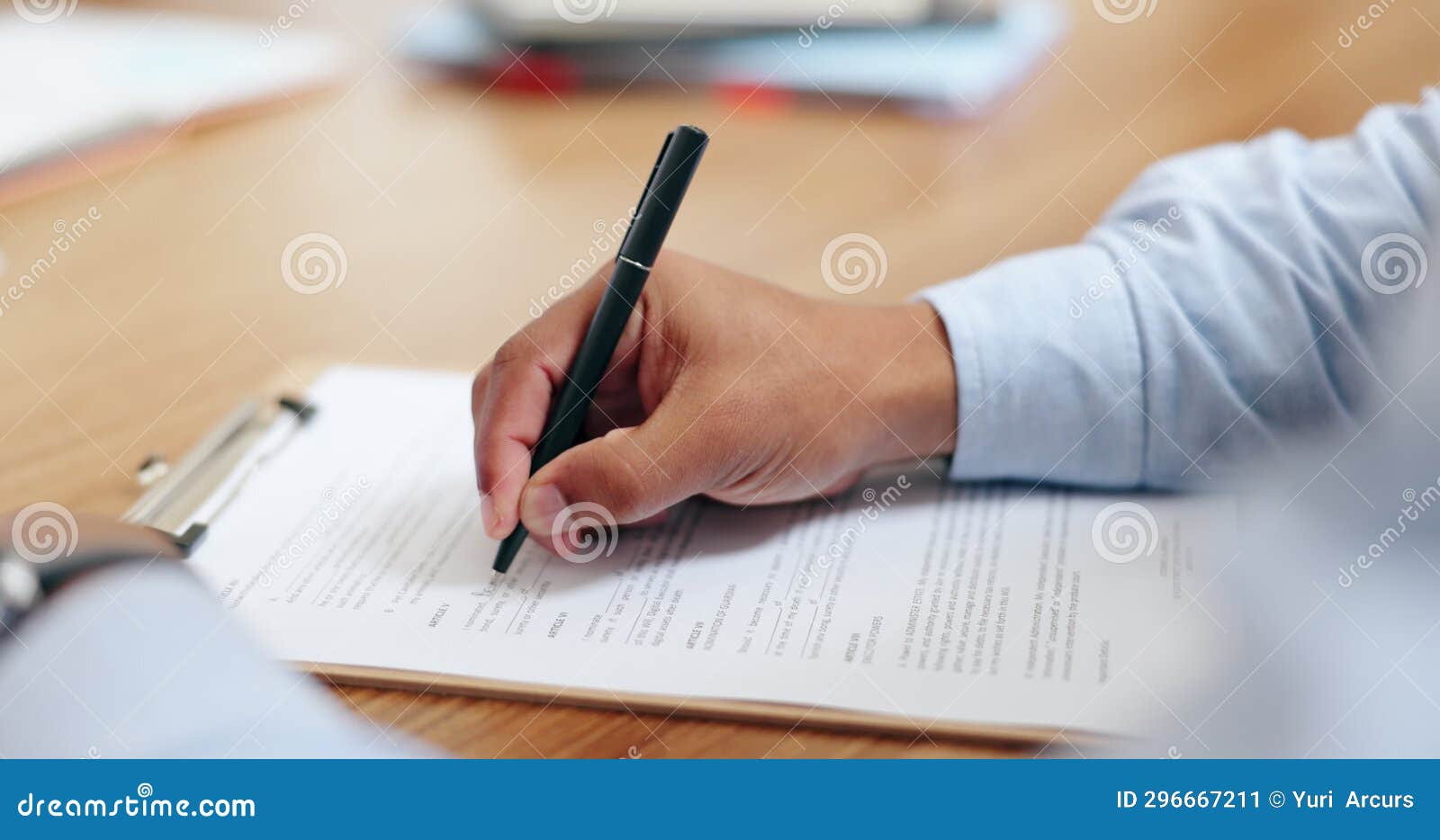 Insurance, Writing or Hands with Contract To Sign Application ...