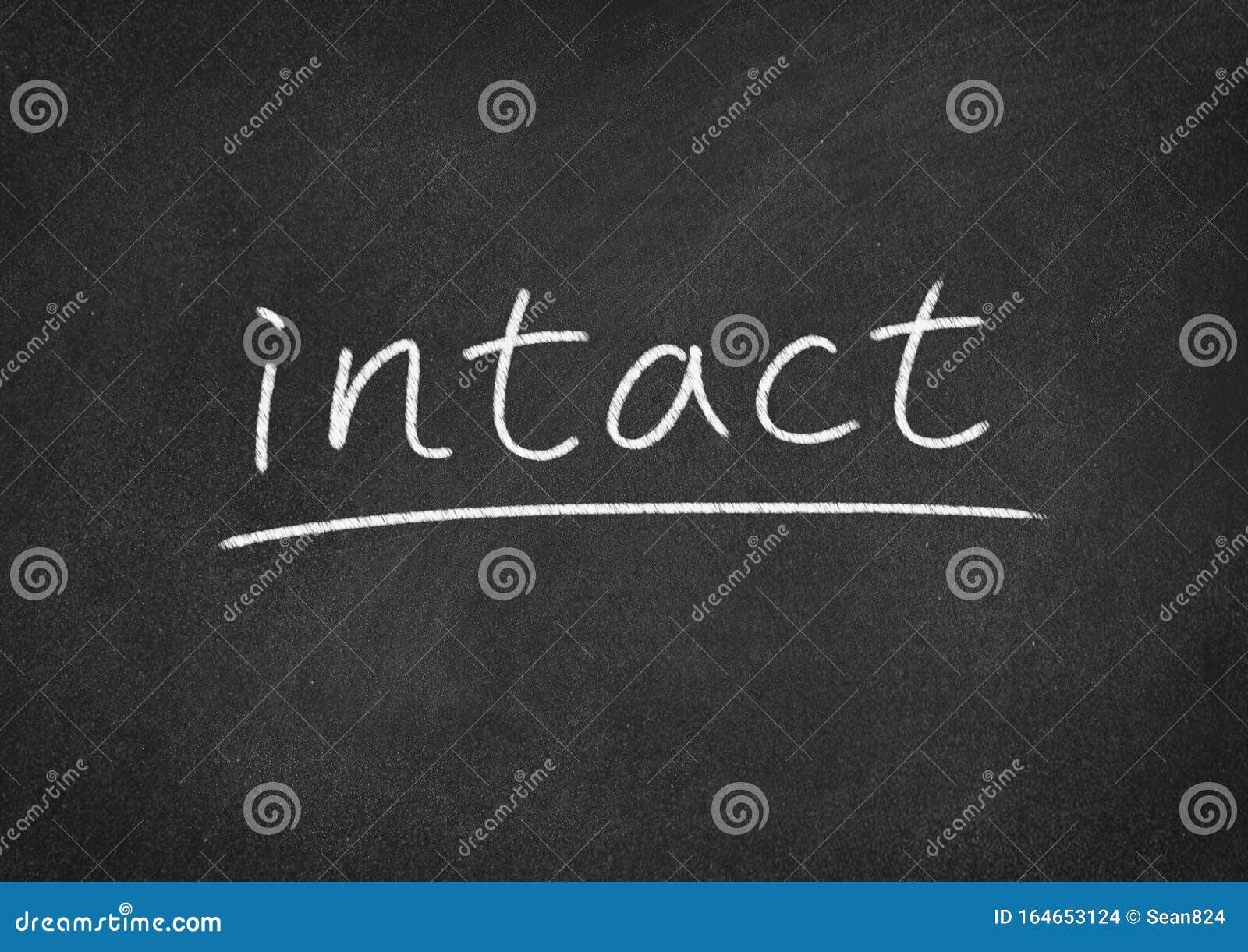 Intact stock photo. Image of chalk, chalkboard, education - 164653124