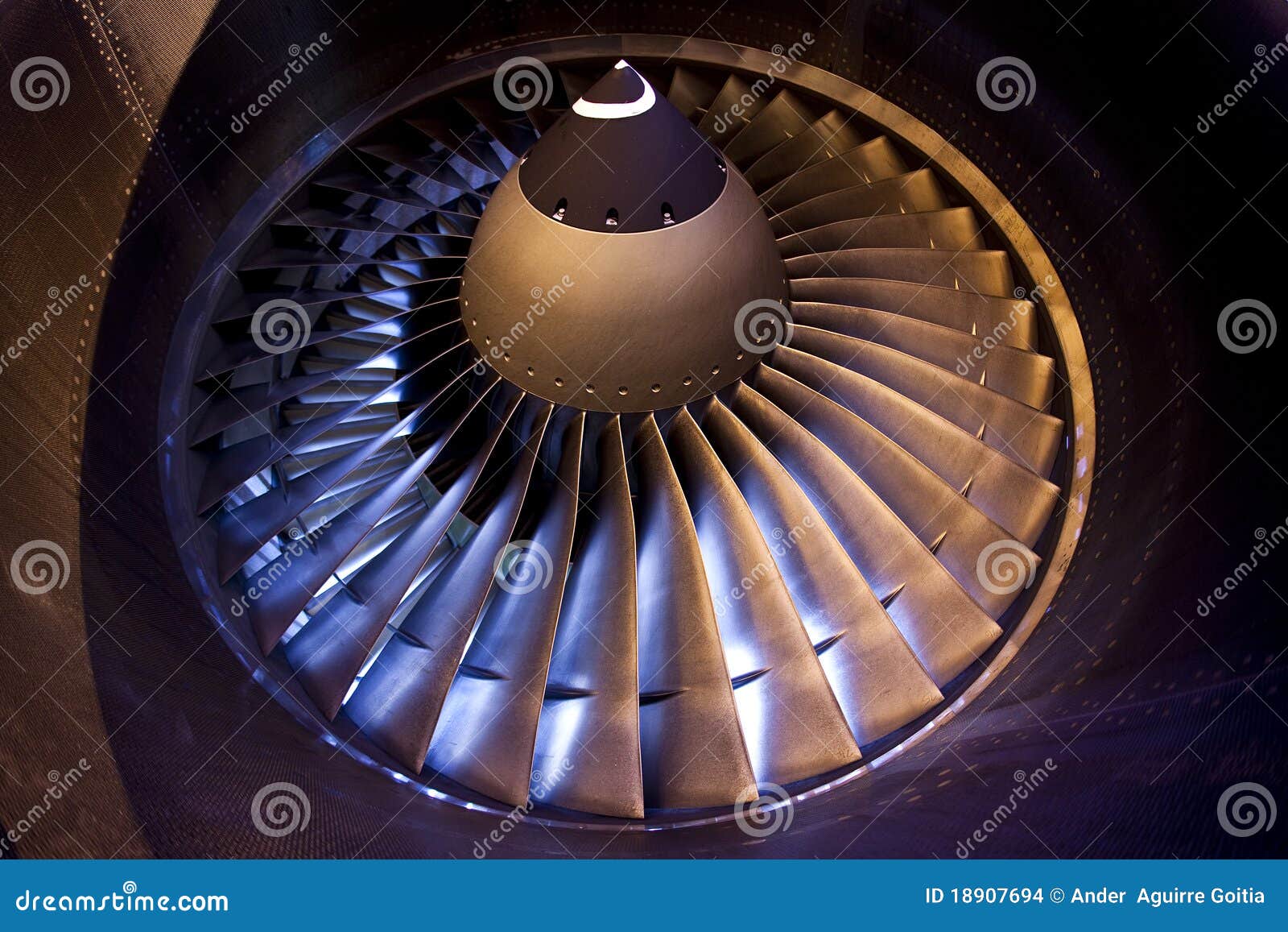 Intake fan stock photo. Image of exhaust, airplane, engine - 18907694