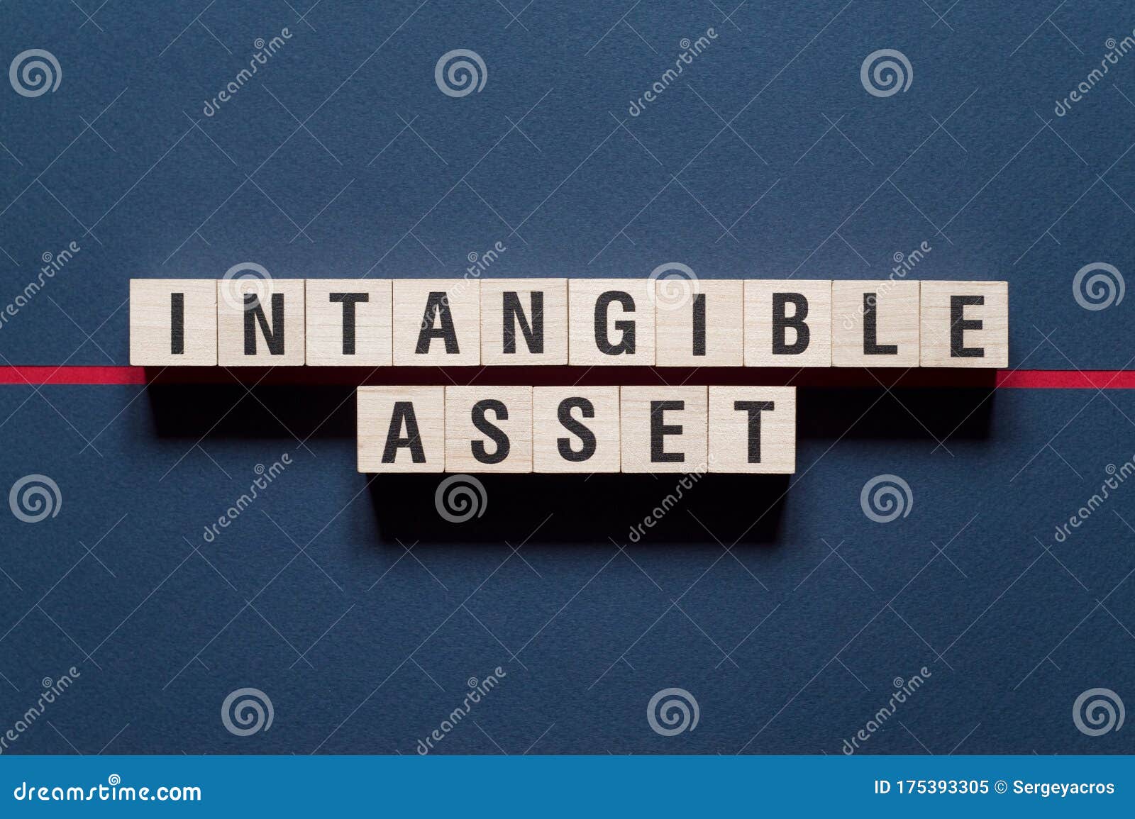 Intangible Asset Word Concept on Cubes Stock Image - Image of book ...