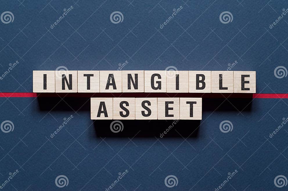 Intangible Asset Word Concept on Cubes Stock Image - Image of book ...
