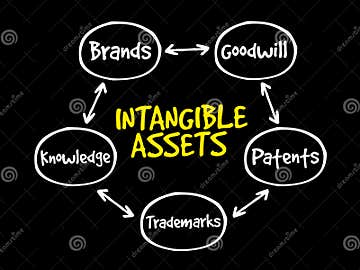 Intangible Assets Types Mind Map Stock Illustration - Illustration of ...
