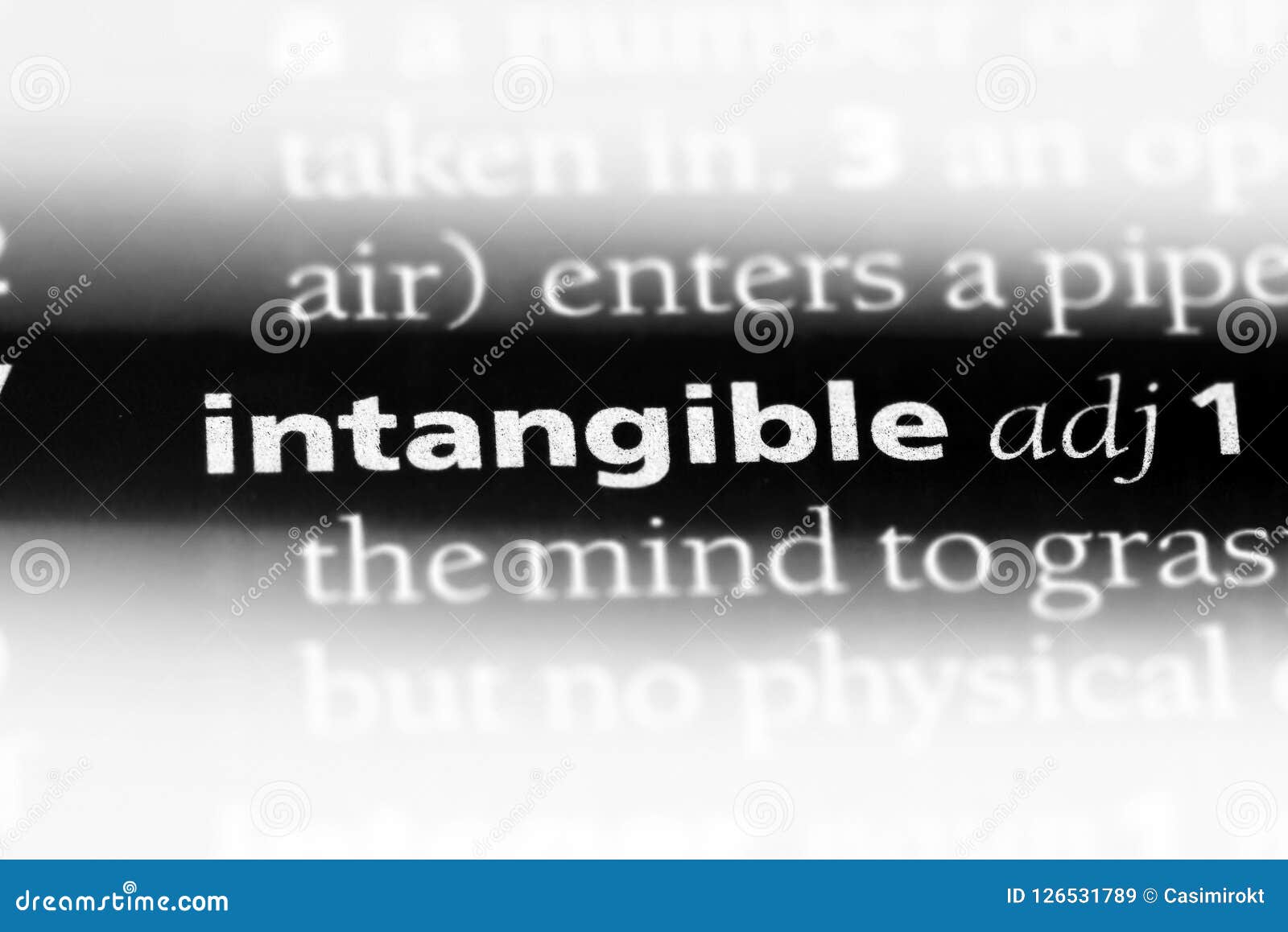 Intangible stock image. Image of idea, text, page, definition - 126531789