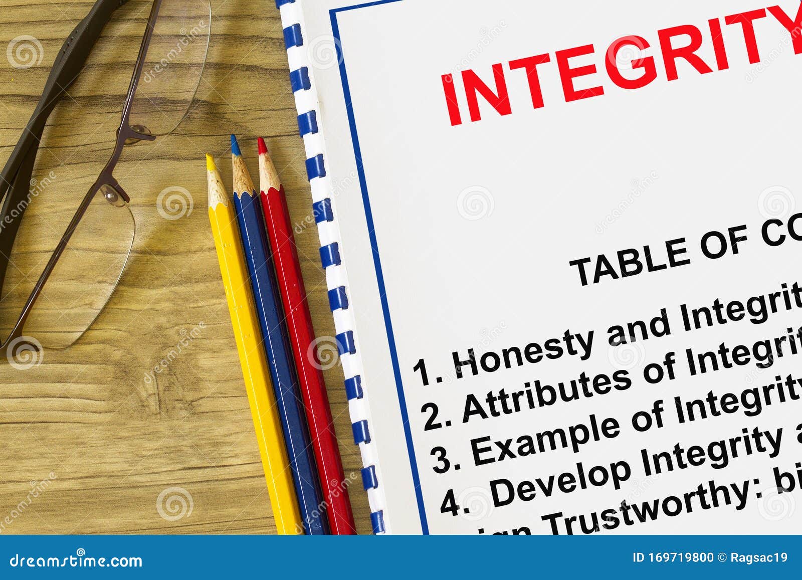 Integrity cover page stock photo. Image of control, integity - 169719800