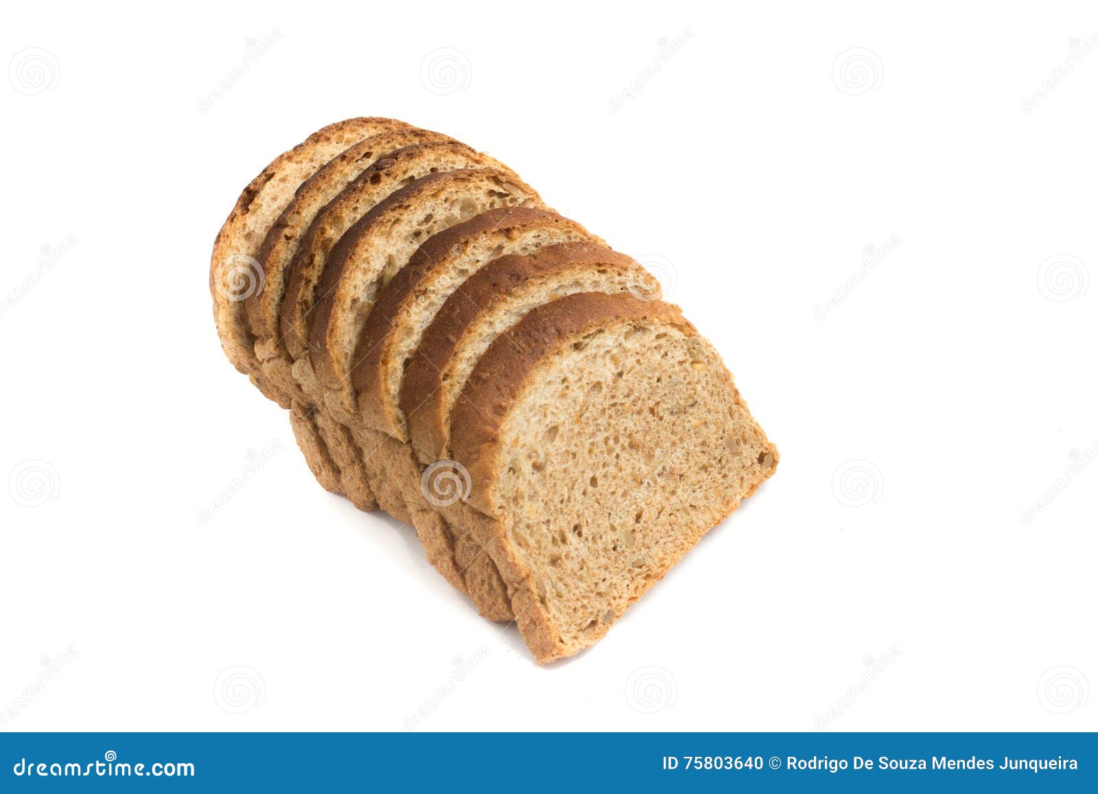 Integral Bread. Brown Bread Stock Photo - Image of brown, grain: 75803640