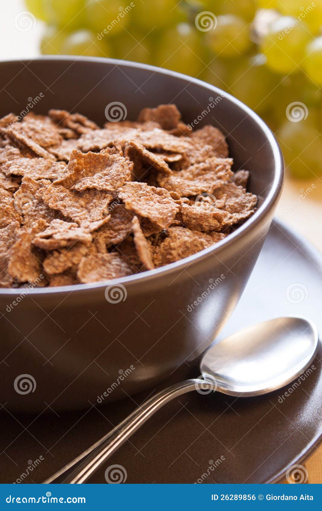 Integral Cereal Flakes for Breakfast Stock Photo - Image of vitamin ...