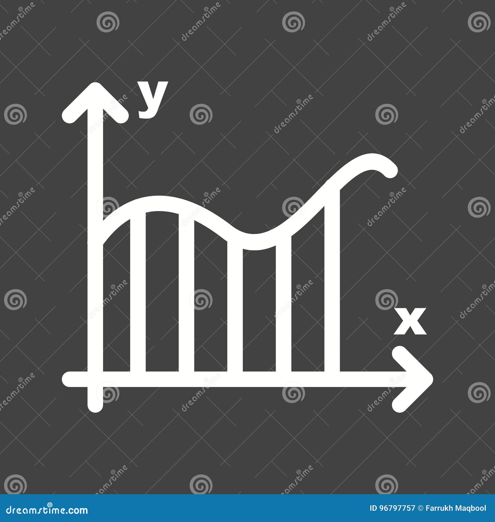 Integral stock illustration. Illustration of math, design - 96797757