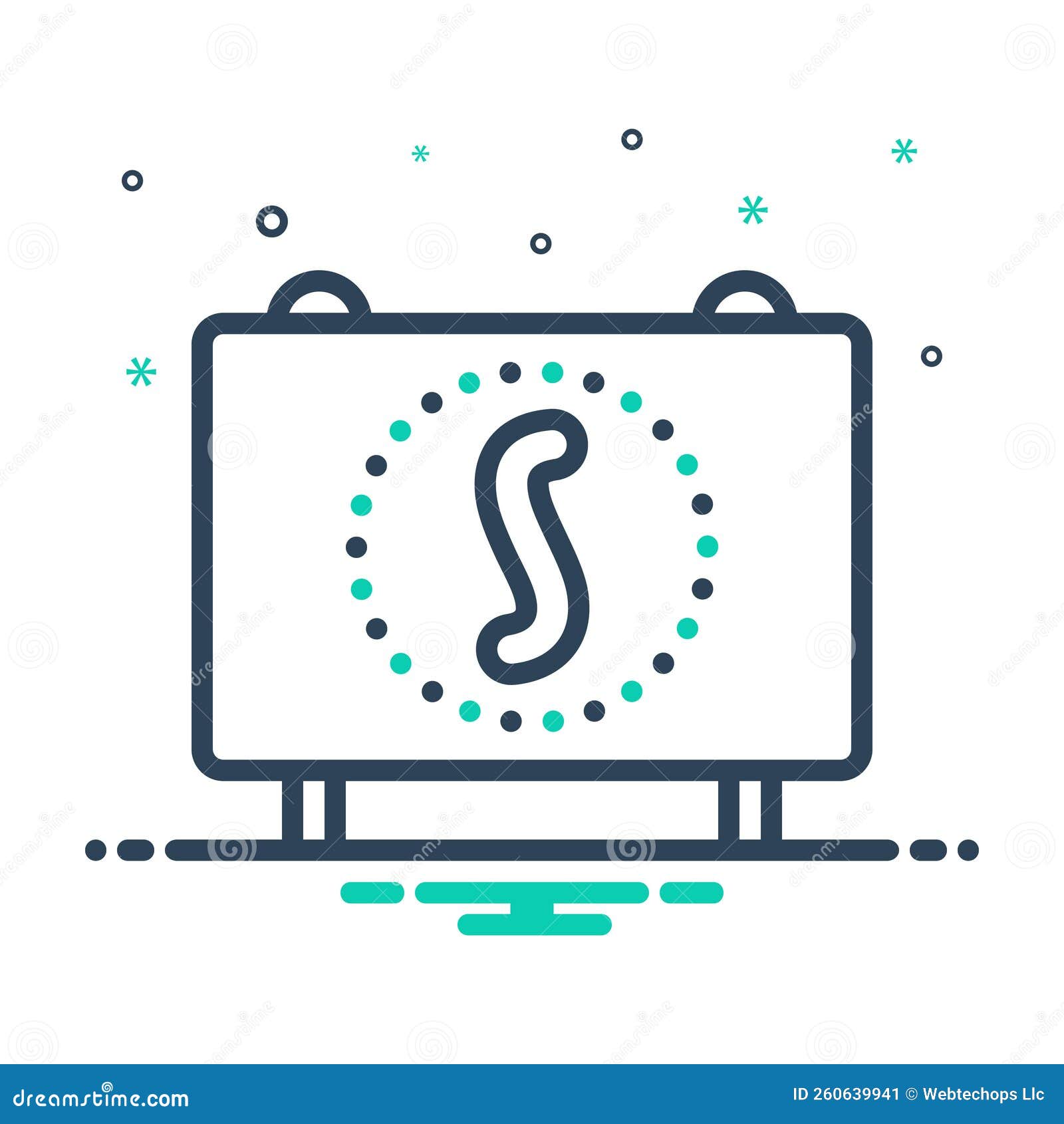Mix Icon for Integral, Math and Sign Stock Illustration - Illustration ...