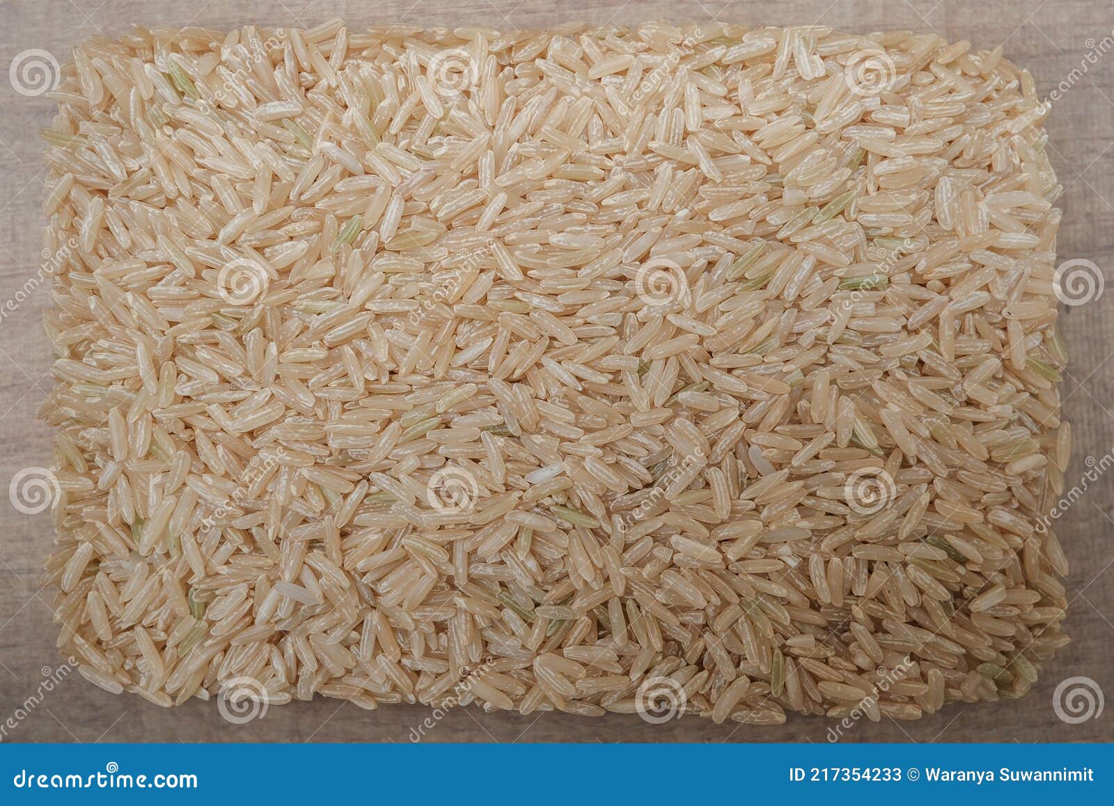 Integral Uncooked Brown Rice Texture Royalty-Free Stock Photo ...