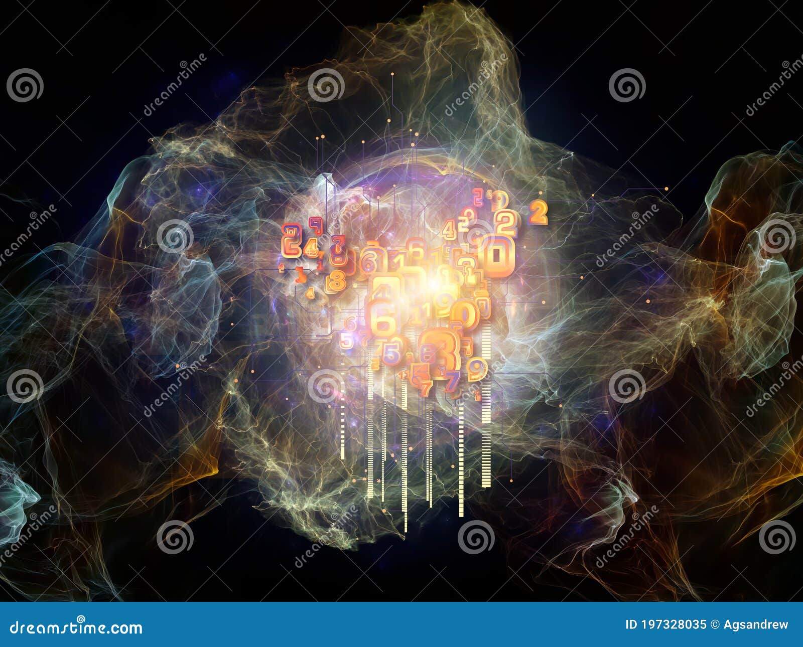 Integrals of Life stock illustration. Illustration of light - 197328035
