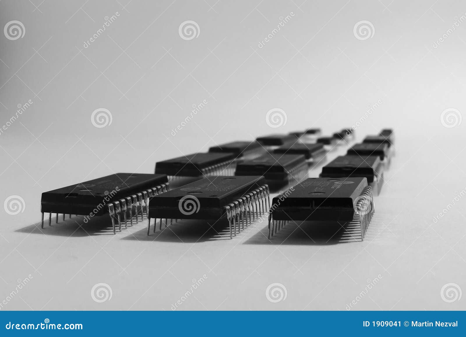 Integrated Circuit Royalty-Free Stock Photo | CartoonDealer.com #1909041