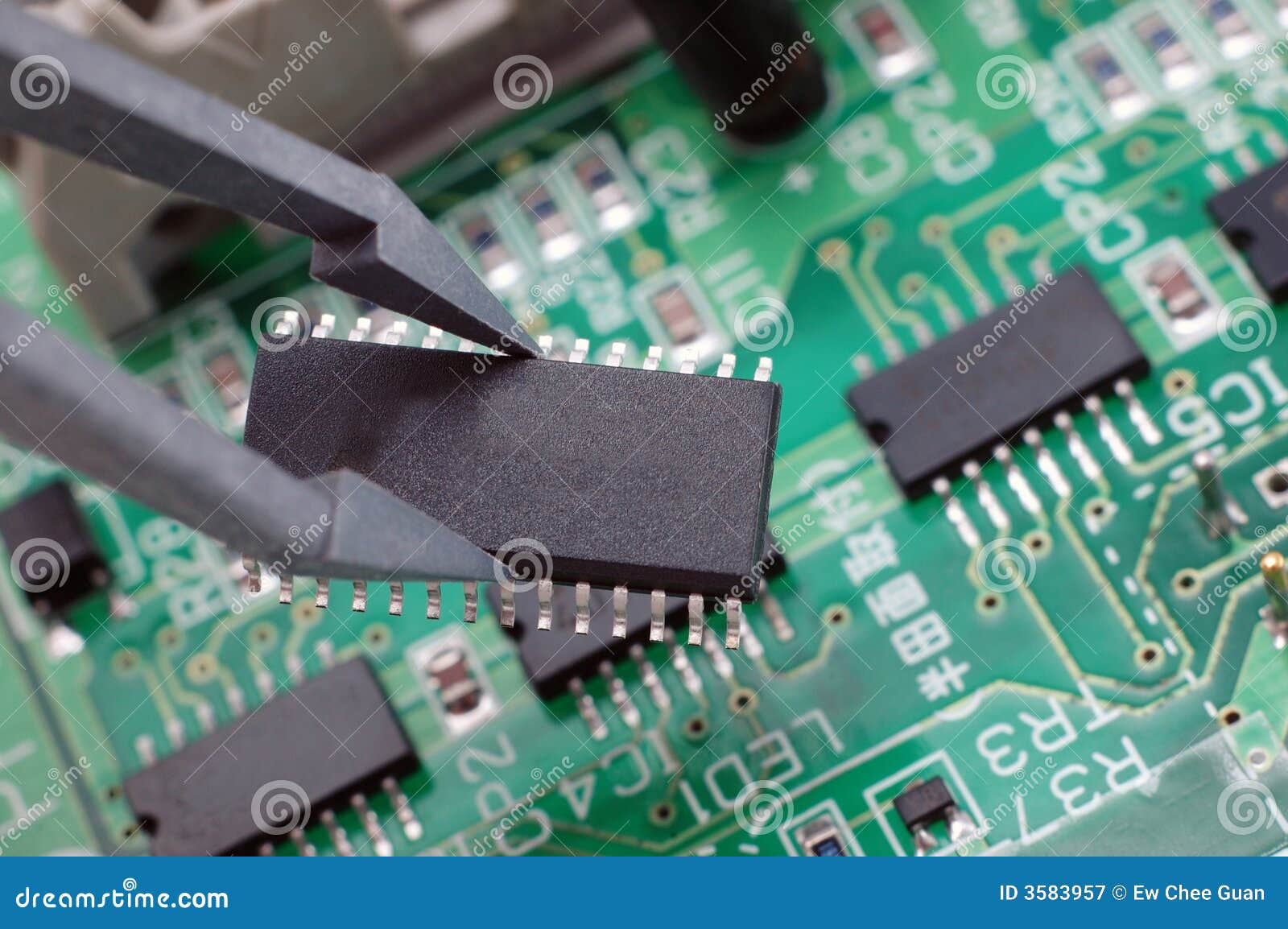 Integrated Circuit Stock Image | CartoonDealer.com #3583957