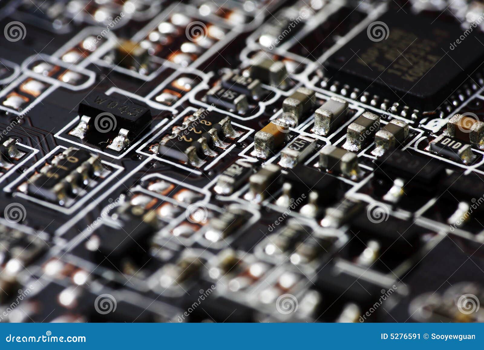 Integrated Circuit stock image. Image of electronics, moore - 5276591
