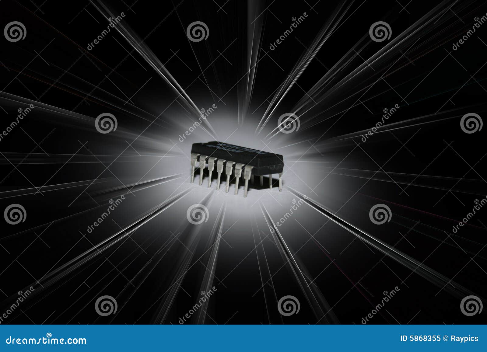 Integrated Circuit Royalty-Free Stock Image | CartoonDealer.com #4691266