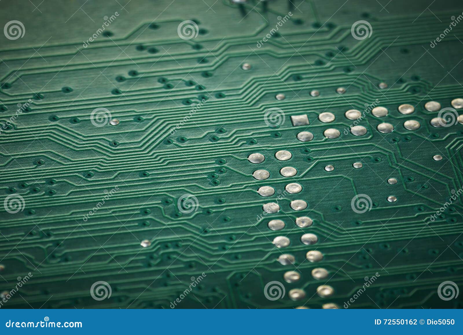 Integrated Circuit Board Macro Stock Photo - Image of backgrounds ...