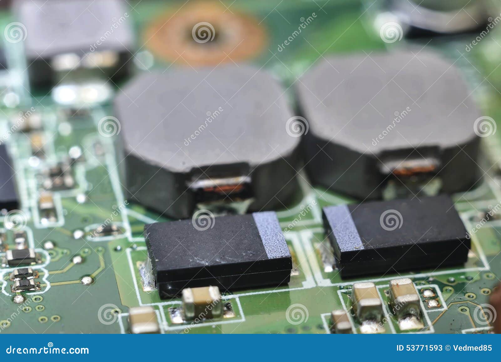 Integrated Circuits, Diodes, Transistors, Vacuum Tubes Stock Image ...