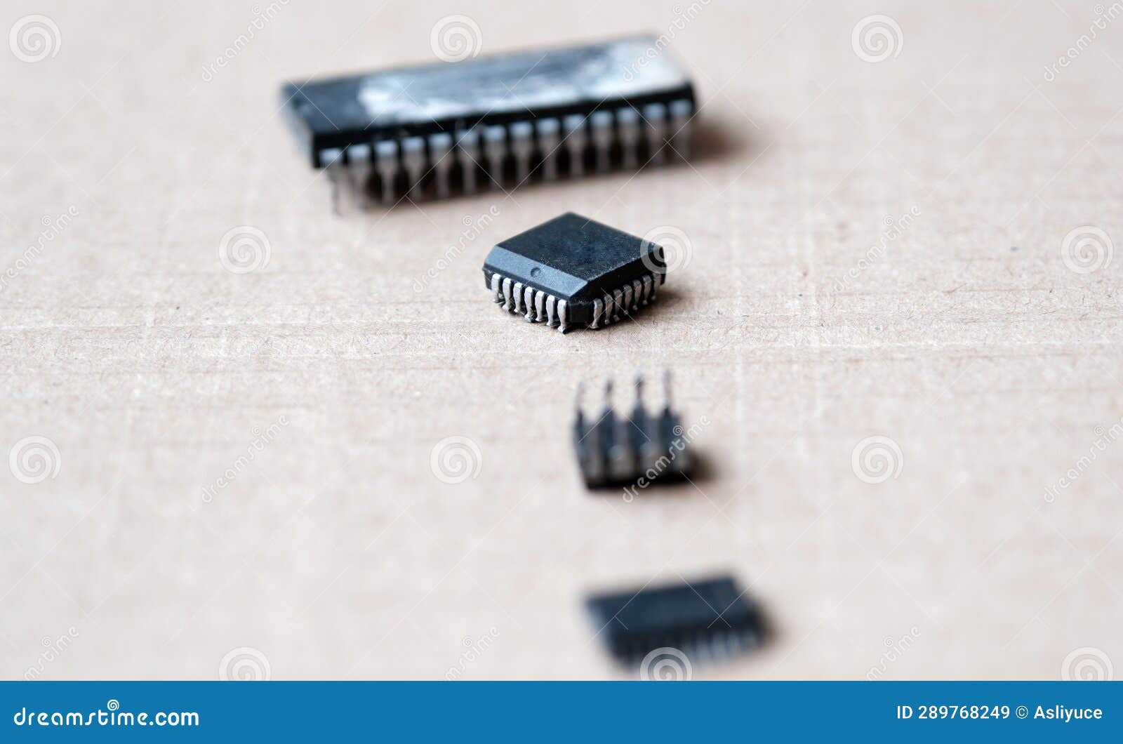 Integrated circuits stock image. Image of digital, multimedia - 289768249