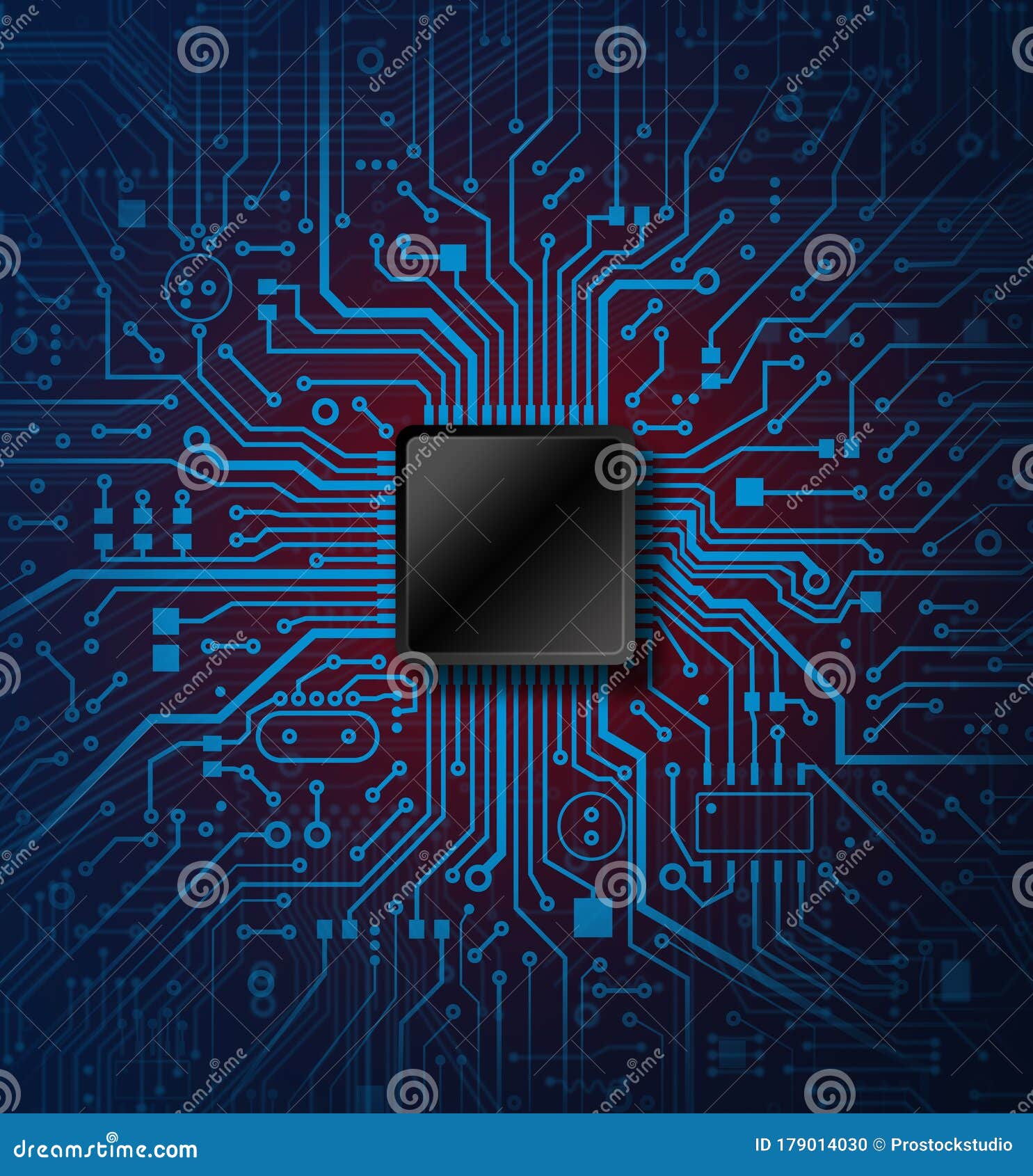 Integrated Communication Processor on Motherboard, Blank Space for ...