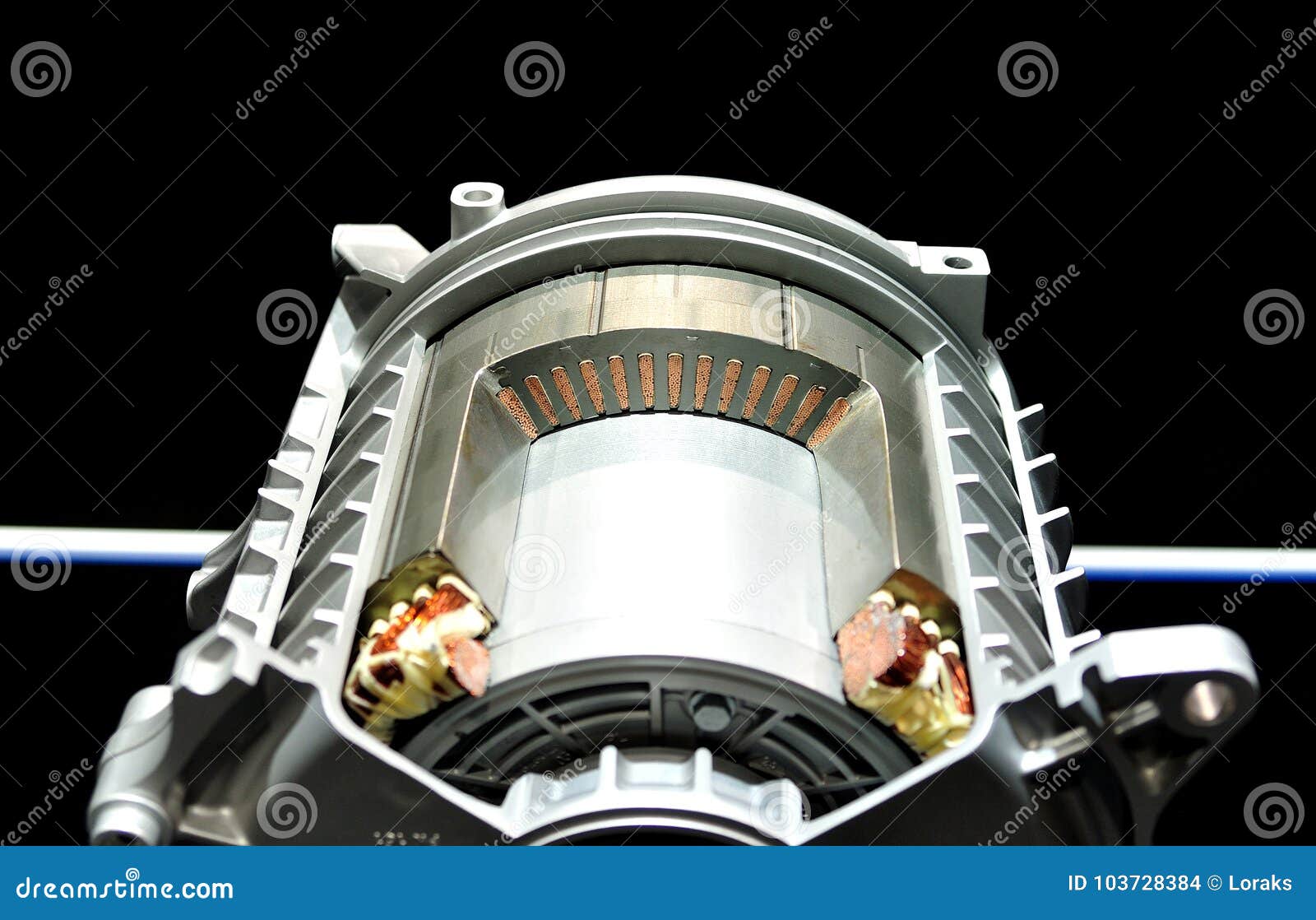 Integrated Electric Car Drive Module. Stock Photo - Image of cable ...