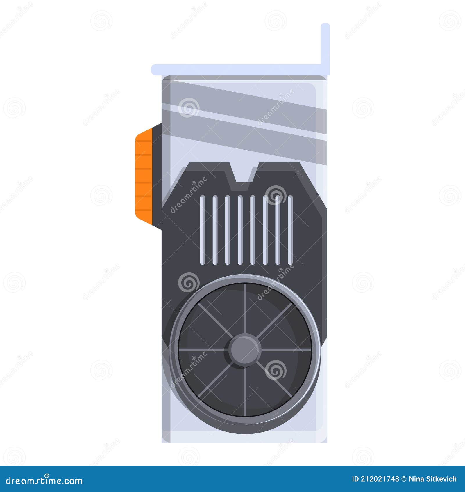 Integrated Gpu Icon, Cartoon Style Stock Vector - Illustration of ...