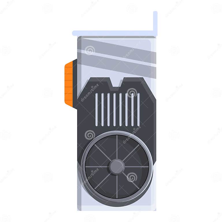 Integrated Gpu Icon, Cartoon Style Stock Vector - Illustration of ...