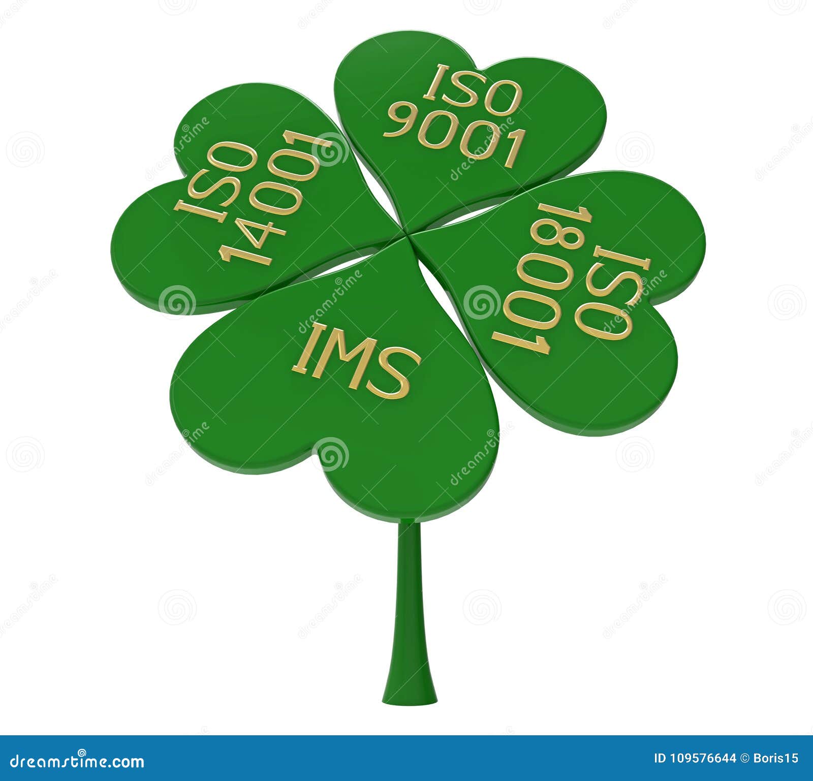 Integrated Management System On Clover Stock Photography ...