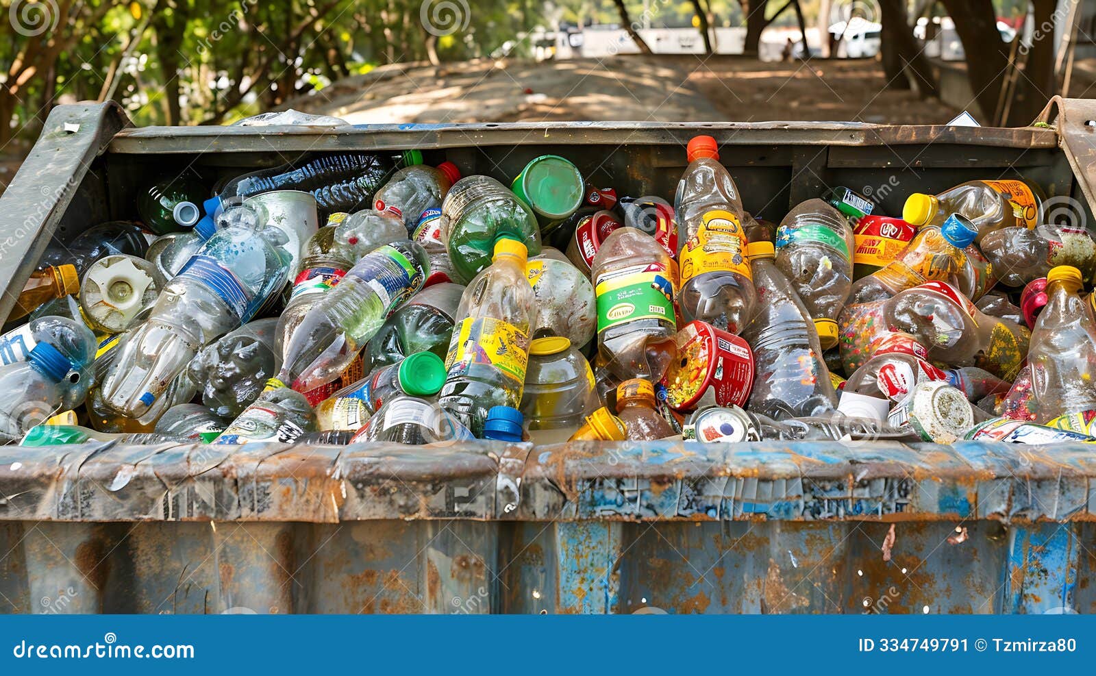 Plastic Recycling and Waste Management - AI Generative Stock Image ...