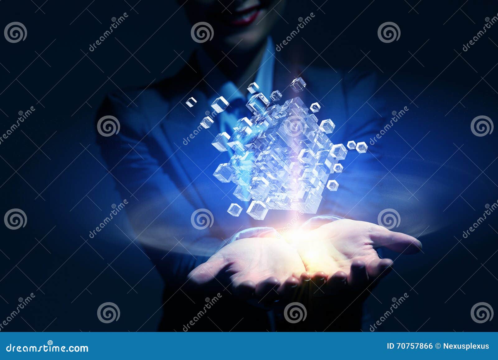 Integrating New Technologies Stock Photo - Image of puzzling, solution ...