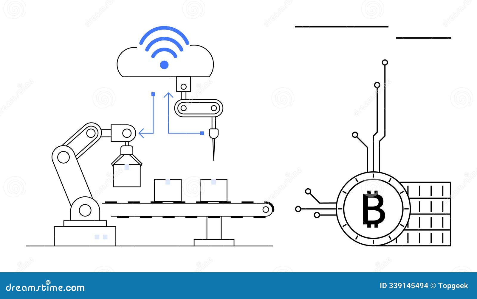 Integration of Blockchain Technology in Automated Manufacturing and ...