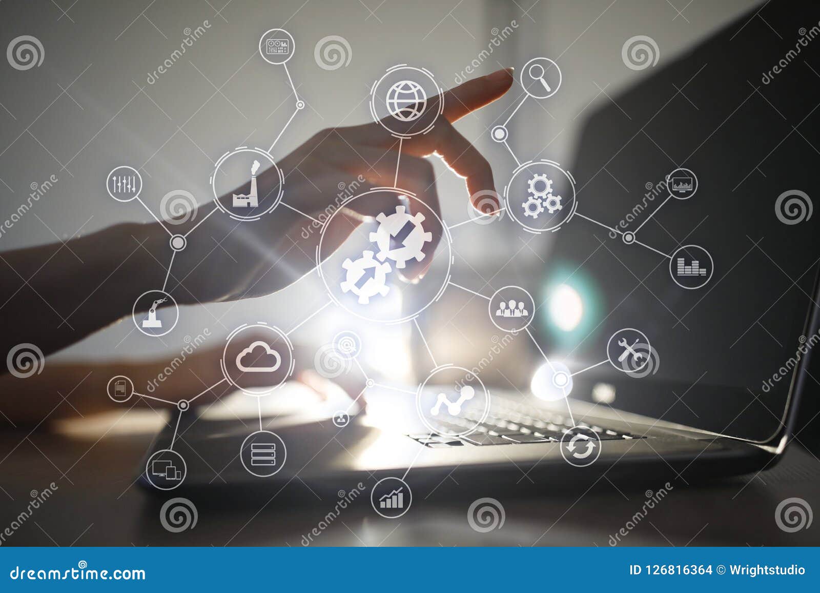 Integration Concept. Industrial and Smart Technology. Business and ... Integration Concept. Industrial and Smart Technology. Business and ...
