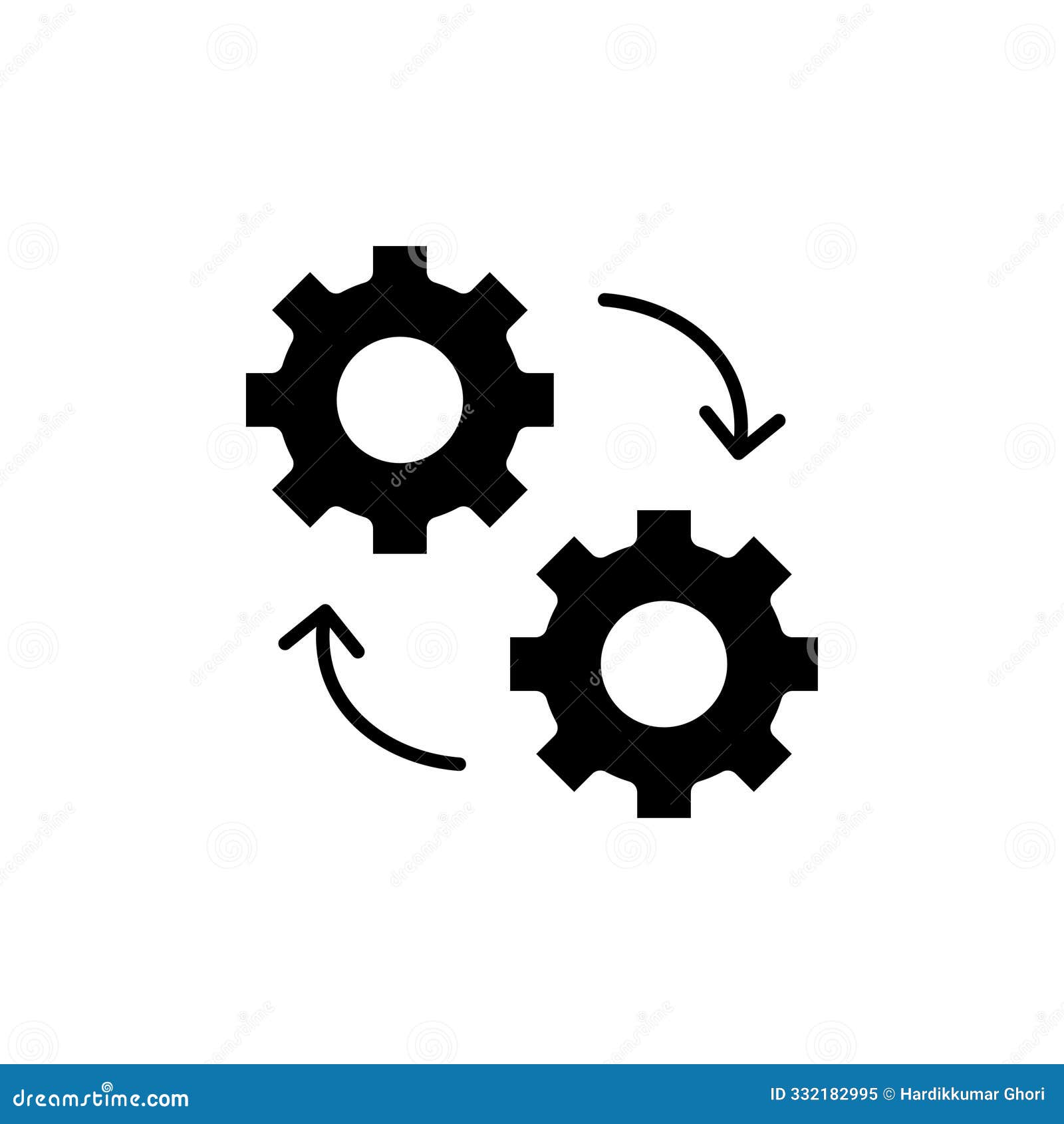 Integration Icon Set. Tech Integrate System Vector Logo Symbol in Black ...
